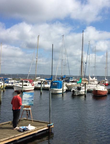 Glyngøre Plein Air 2017 – Syv kunstnere fortolker Salling - den lokale ... Glyngøre Plein Air 2017 – Syv kunstnere fortolker Salling - den lokale ...